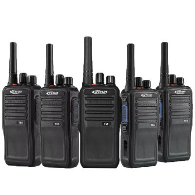 China Kirisun T65 4G Public Network Walkie Talkie GPS WiFi IP54 Long Range Professional Handheld Two Way Radio for sale