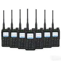 China Chierda UV58D DMR Radio Walkie Talkie Dual Band VHF UHF AES 256 Encryption Full Keypad for sale
