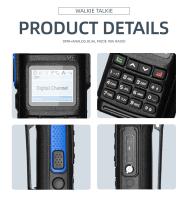 China YANTON DM-860 10W Digital DMR Two Way Radio Transceiver for Amateur Ham Radio for sale