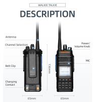 China YANTON DM-860 10W Digital DMR Two Way Radio Transceiver for Amateur Ham Radio for sale
