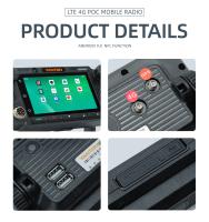 China YANTON TM-7600 4G LTE PTT Radio with GPS for Mobile Car Communication 10W for sale