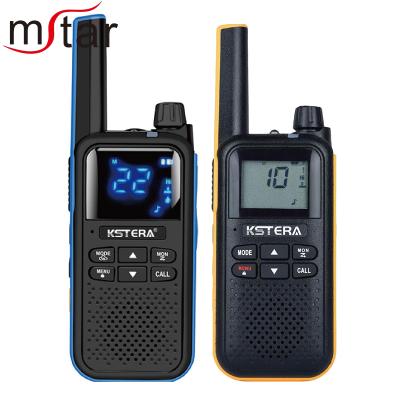 China AT101 AT100 Handheld FRS PMR446 Ham Radio 2W Two Way Radio for Outdoor Camping Hiking for sale