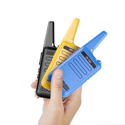 China MSTAR M618 Kids Walkie Talkie 3 Mile Range Waterproof Two Way Radio Toy for Children for sale
