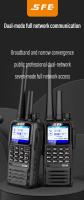China SE530K DPS GPS Network Analog Dual Mode Public Network Walkie Talkie 4G for sale