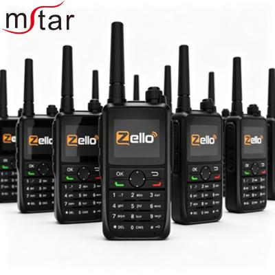 China Realptt DG6300 ZELLO 4G WiFi Walkie Talkie IPX6 Waterproof GPS 5W Two Way Radio for sale