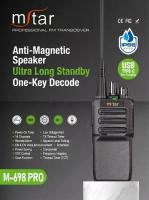 China M-698 PRO IP66 Waterproof Walkie Talkie 3800mAh Battery Type-C Fast Charging for sale