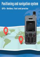 China Thuraya XT-LITE Beidou GPS Satellite Telephone Walkie Talkie 5W IP45 Outdoor Handheld Radio for sale