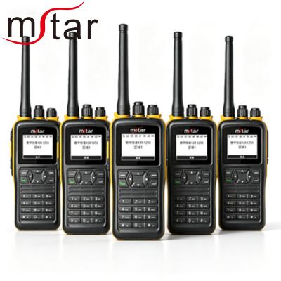 China Mstar Long Range Walkie Talkie with 1.77inch Screen and IP65 Protection Professional Two Way Radio for sale