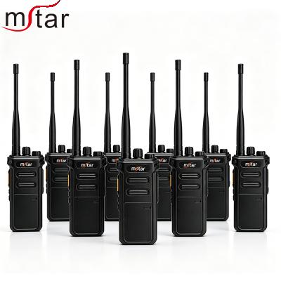 China MSTAR Two Way Radio Walkie Talkie with 10W Power 0-5km Range and 4800mAh High Capacity Battery for sale