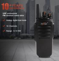 China Mstar DMR New M-8800 5W Output Power VHF UHF Digital Two Way Radio with 16 Storage Channels Portable Walkie Talkie for sale