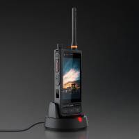 China AORO M6 4G Full Netcom Android 10 IP68 Long Range Transmitter Professional Black Handheld Walkie Talkie Smart Phone for sale