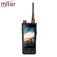 China AORO M6 4G Full Netcom Android 10 IP68 Long Range Transmitter Professional Black Handheld Walkie Talkie Smart Phone for sale