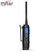 China 10W Output Power VHF UHF DMR Two Way Radio with 16 Storage Channels Digital Walkie Talkie for sale
