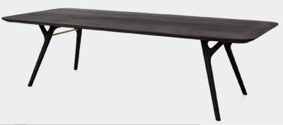 China Black No Fingerprint Modern Contemporary Kitchen Table Customization for sale