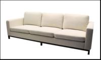 China 3 Seater Upholstered Sofa Stain Resistant Sectional Couch for sale