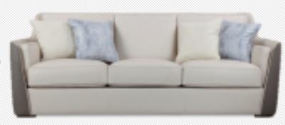China Waterproof Hotel Lobby Furniture Fabric Three Seater Couch Sofa ODM for sale