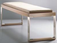 China Durable Hotel Lobby Furniture 1200*400*450mm Stylish Indoor Benches for sale