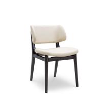 China Slip Proof Leather Hotel Restaurant Furniture Modern White Dinning Chairs ODM for sale