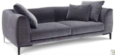 China ODM Commercial Black Sofa And Loveseat 2 Seater Small Loveseat Couch for sale