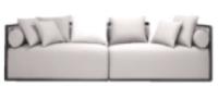 China Comfy Sectional Couch Comfortable 2 Seater Sofa ODM Hotel Lobby Furniture Dustproof for sale