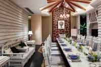 China Gleville Southeast Asia Furniture Resort Customized Wood Dining Room Sets for sale
