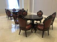 China 5 Star Hotel International Hotel Custom Dining Table Set Wearproof Waterproof Customized Sofa Set for sale