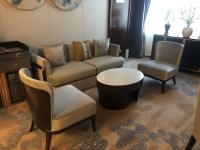China 5 Star Hotel International Hotel Custom Dining Table Set Wearproof Waterproof Customized Sofa Set for sale