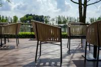 China Wearproof Resort Style Apartment Furniture Set Customised Sofa And Chairs for sale