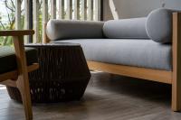 China Wearproof Resort Style Apartment Furniture Set Customised Sofa And Chairs for sale