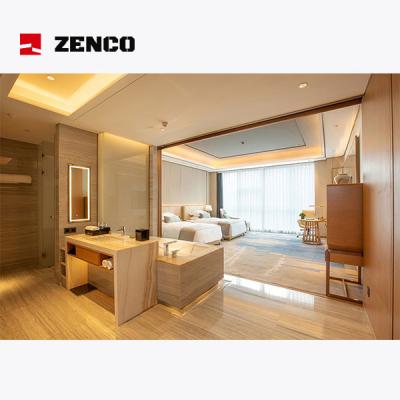 China Light Luxury Style Hotel Bedroom Furniture Set, Size 1500*2000*300 for sale