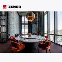 China Hotel Restaurant Furniture Set Includes Electric Dining Table With Matching Dining Chairs for sale