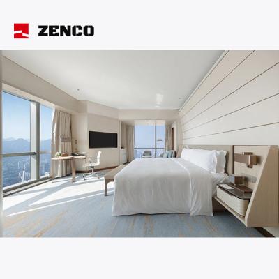 China Original Wood Minimalist Hotel Bedroom Furniture Set, Size 3000*600*1100mm for sale