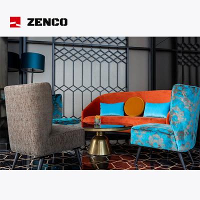 China Hotel Lobby Furniture Set With Fabric Sofa, Lounge Chair, Coffee Table for sale