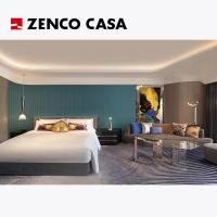 China Light Luxury Style Hotel Bedroom Furniture Set, Can Be Customized for sale
