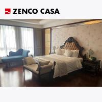 China Hotel Bedroom Furniture Sets Classic European Style Bed Size 2000*2000*350mm for sale