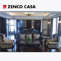 China Hotel Suite Furniture Set European Retro Style Sofa And Coffee Table Set for sale