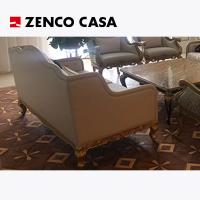 China European Style Hotel Lobby Leisure Furniture Set Including Sofa Leisure Chair Coffee Table for sale