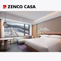 China Modern Style Hotel Standard King Bedroom Furniture Set Size 1800*2000*320mm for sale