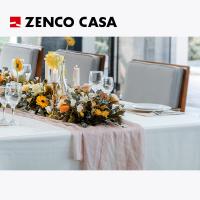 China Hotel Restaurant Furniture Includes Long Solid Wood Dining Tables And High-End Fabric Dining Chairs for sale