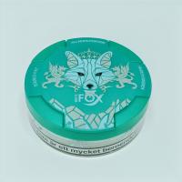 China FOX Cans pouch custom made White box nic pouches FULL CHARGE red peppered mint DOUBLE MINT ORIGINAL blue for sale