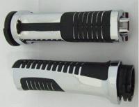 China Black Handle Grip Black 1''Cnc Softail Motorcycle  For Harley Davidson for sale