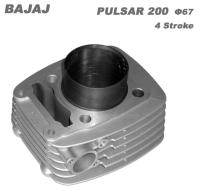 China 67mm Bajaj Pulsar 200 Aftermarket Motorcycle Parts 57mm Pulsar 150 Motorcycle Cylinder for sale