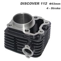 China Bajaj Boxer Ct100 53mm Motorcycle Spare Parts , Motorcycle Cylinder Oem Motorcycle Parts for sale