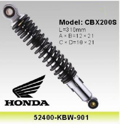 China Honda CBX200S Motorcycle Shock Absorber Brazil Motorparts , Rear Shocks , 310mm Shocks for sale
