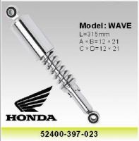 China Honda Wave 110  315mm Motorcycle Rear Shock , Motors Spare Parts Oem 52400-397-023 for sale