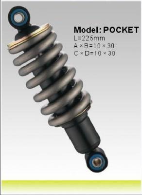 China Pocket Motorcycle Shock Absorber 225mm Motor Rear Shocks Accessory for sale