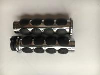 China 1''  Cnc Universal Harley Davidson Motorcycle Handle Grip Chrome for sale