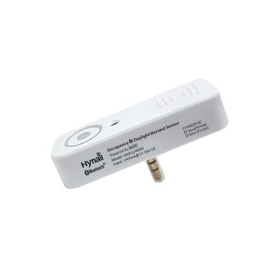 China Audio-jack connection microwave motion sensor HNB124MW, Silvair BLE mesh enabled, with Daylight Harvest Function for sale