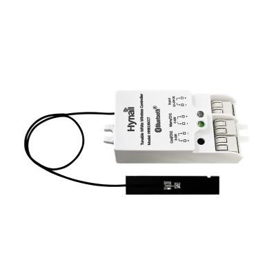 China Built-in type SILVAIR BLE mesh fixture controller HNB136CCT, 0~10v dimming output, with external BLE antenna, with Tunable White Control, IP20 for sale
