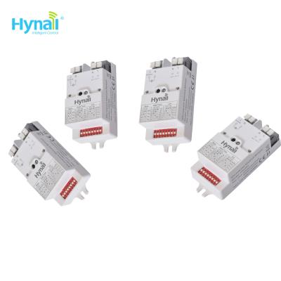China DIP Setting Microwave Motion Sensor Switch HNS201 220-240V AC On / Off Fucntion for sale